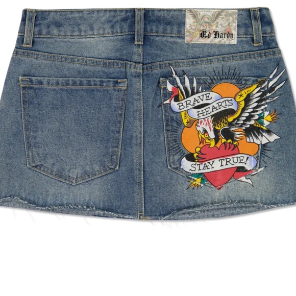 Ed Hardy | Skirts | Ed Hardy Skirt | Poshmark